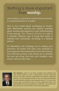 The Ultimate Priority: John Macarthur, Jr. on Worship – Grace to India