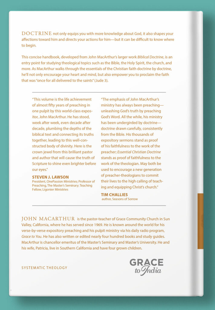 Essential Christian Doctrine – A Handbook on Biblical Truth HARDCOVER ...