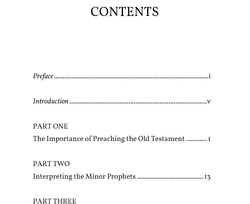 Preaching the Minor Prophets – A Practical Guide (Hardcover) – Grace to ...
